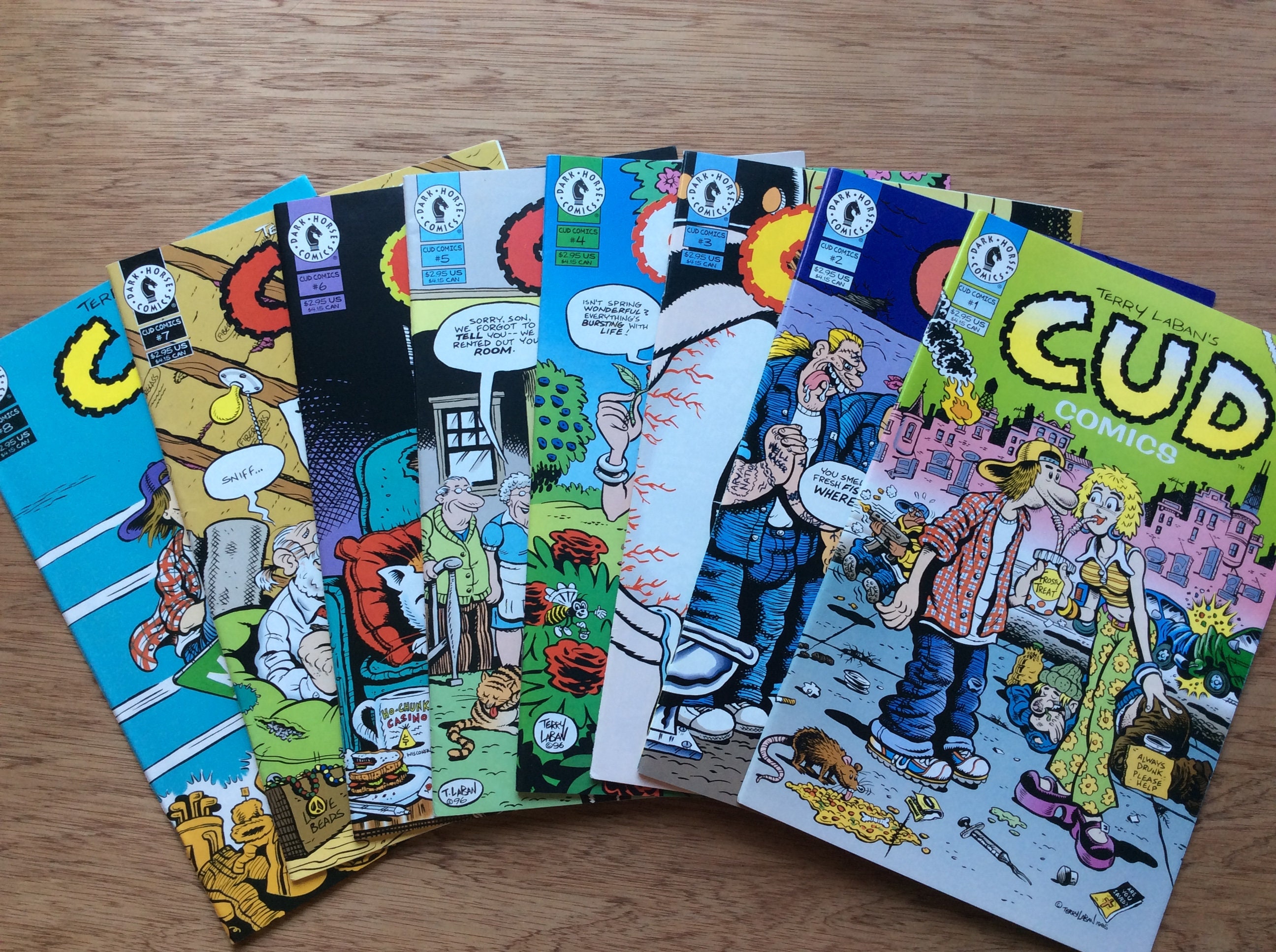 Vintage cud Comics Alternative/underground Comic Books Very Good/excellent Condition Complete ...