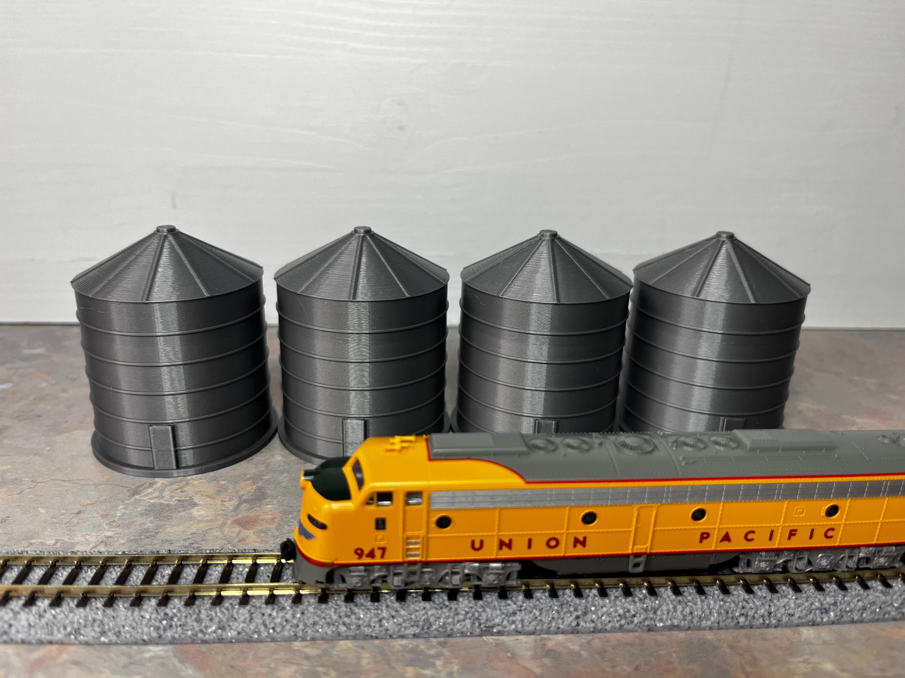 3d Printed SILO, 1:160 N Scale - Etsy