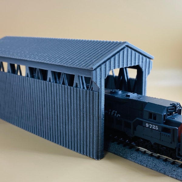 Ho Scale and Covered Bridge - Etsy