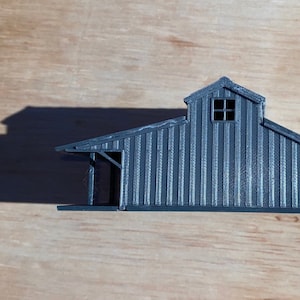 N Scale Barn With Silo - Etsy
