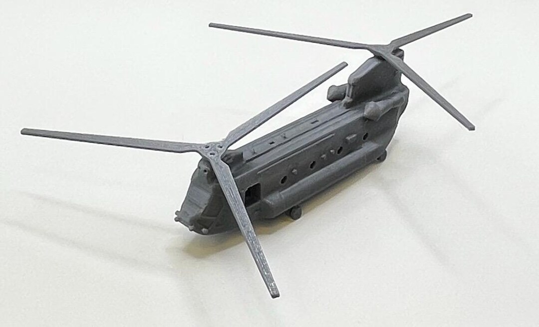 N Scale 1/160- Military Helicopter Chinook - Etsy