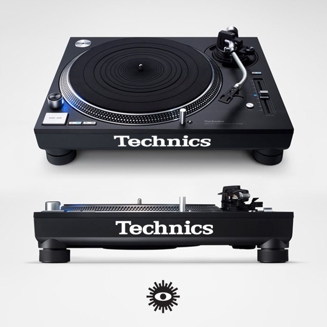Technics White Turntable Decal Sticker SL 1210 MK2 MK3 MK7 - Etsy