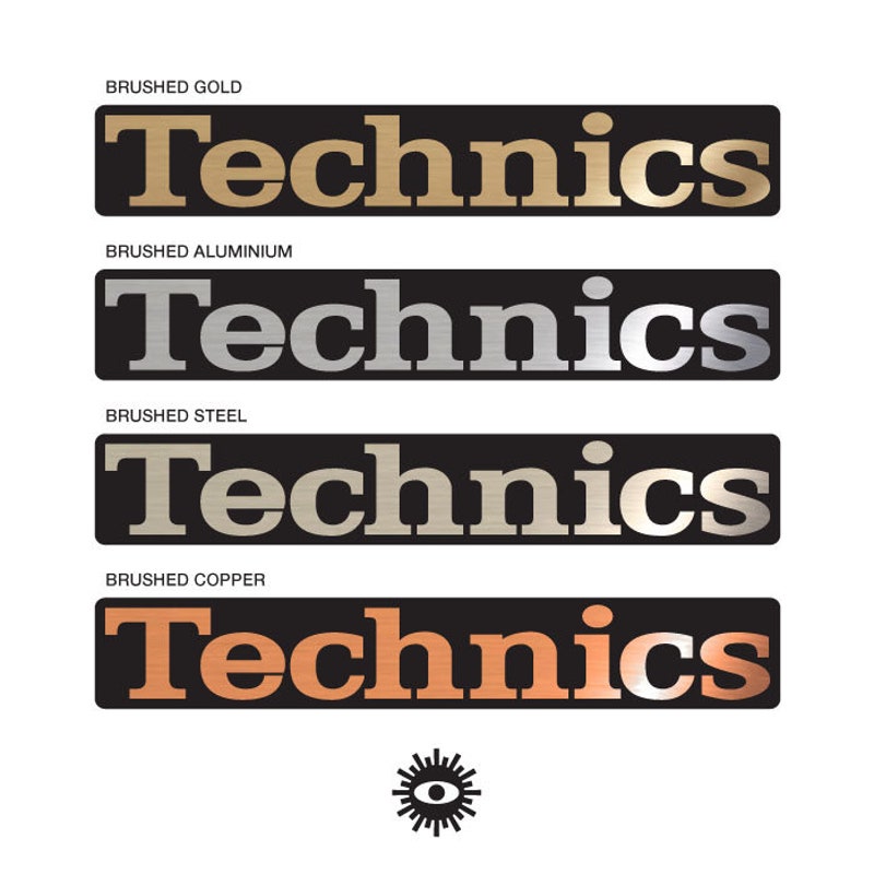 Technics Emblem Logo - Etsy UK