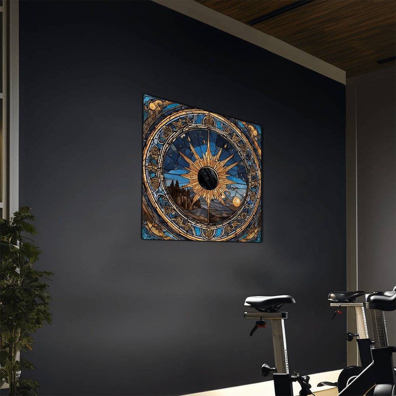 Solar Eclipse 2024 Metal Art Print Souvenir, Eclipse Keepsake, Eclipse ...