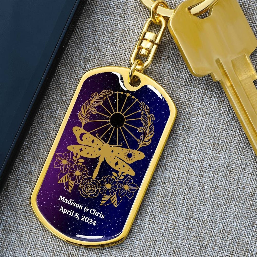 Engraved Boho Solar Eclipse 2024, Total Eclipse Feathers Flowers ...