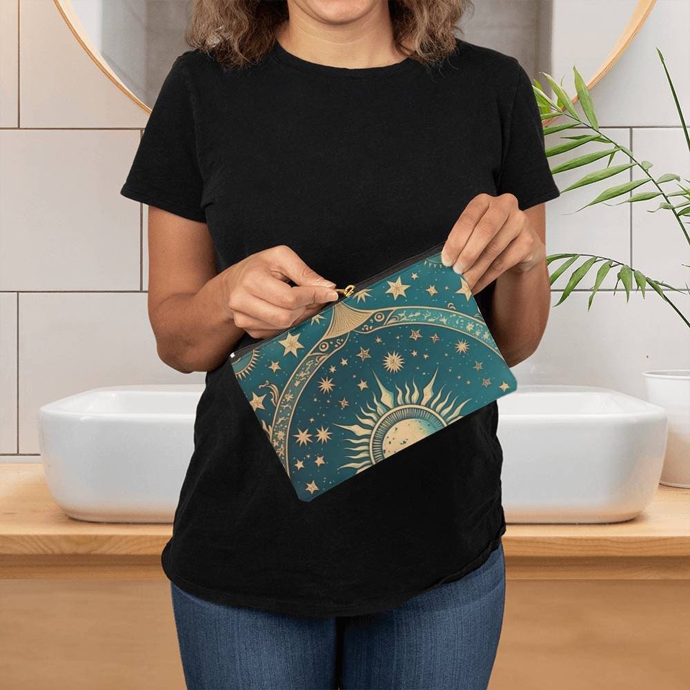 Celestial Bag, Total Solar Eclipse, Bridesmaid Gifts, Wedding, Travel Toiletry Makeup Bag ...