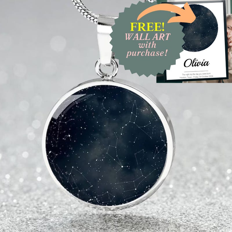 Star Map Jewelry - Etsy