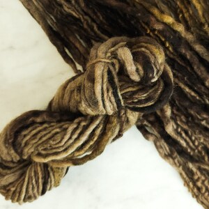Thunder chunky Variegated Wool Yarn bulky Thick'n'thin Felted Hand Dyed ...