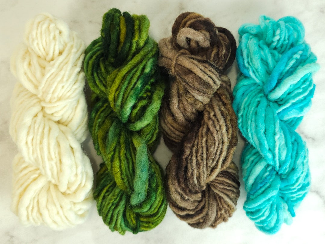 Thunder chunky Variegated Wool Yarn bulky - Etsy Canada