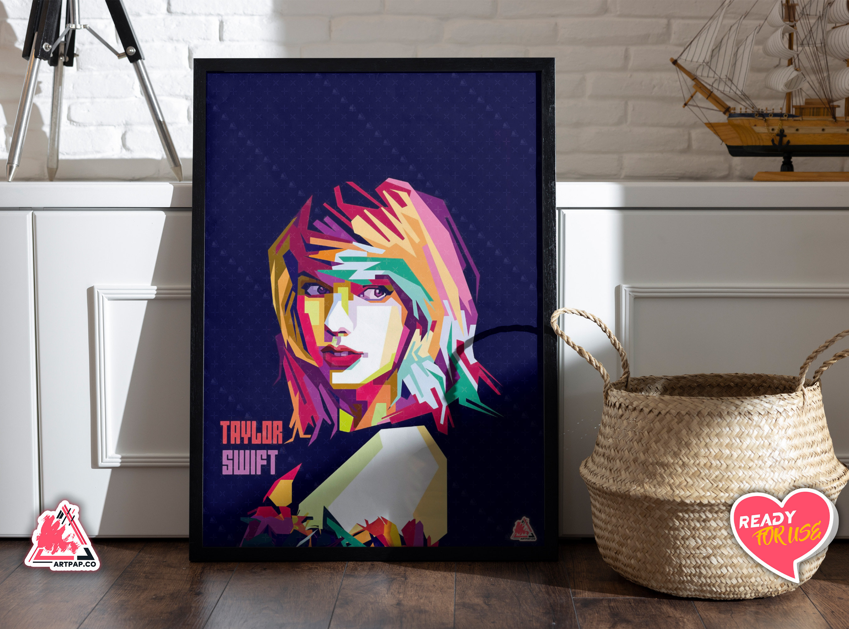 Taylor Swift Colorful Vector Draw Poster Taylor Swiftie - Etsy Australia