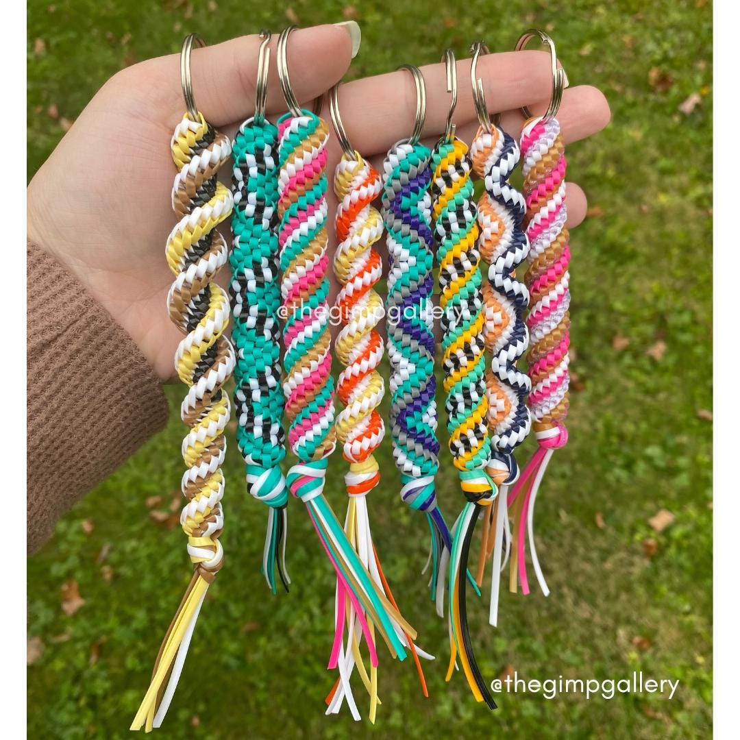 CUSTOM! Gimp Keychain, Boondoggle Keychain Kit, Rexlace Keychain Kit - Etsy