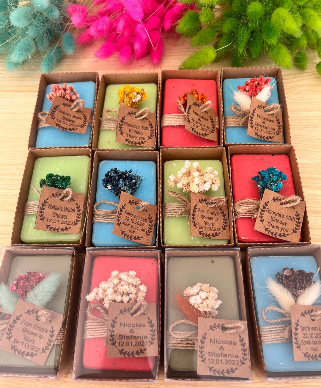 Mini Soap Favors, Personalized Wedding Shower Gifts - Etsy