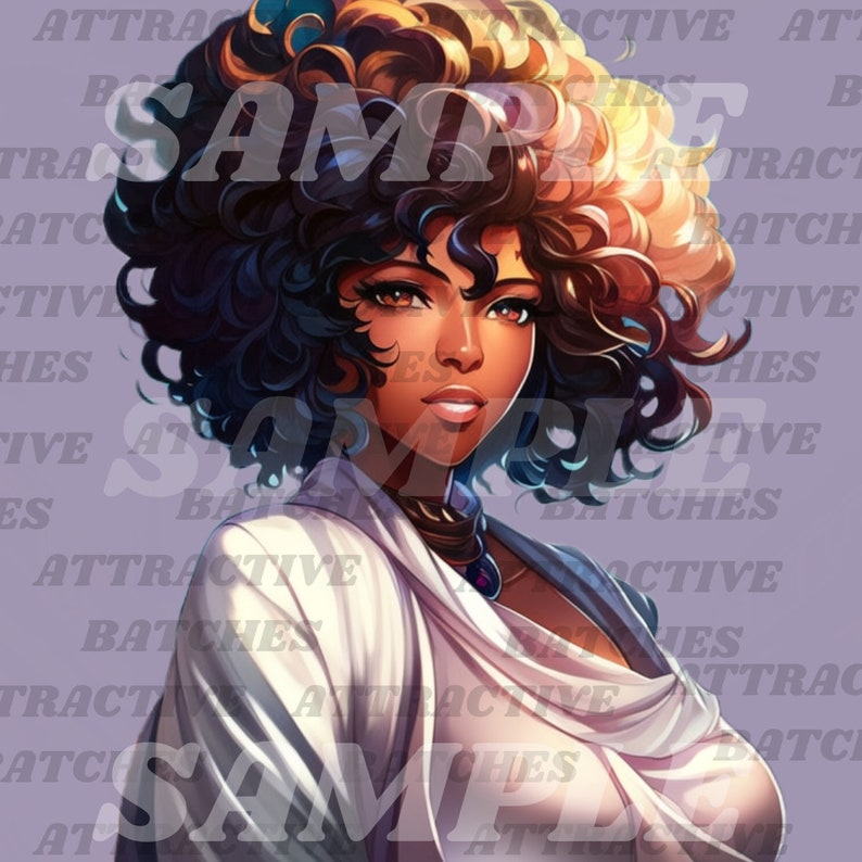 Empowering Black Women Clipart Mega Pack Elegant Digital Art - Etsy