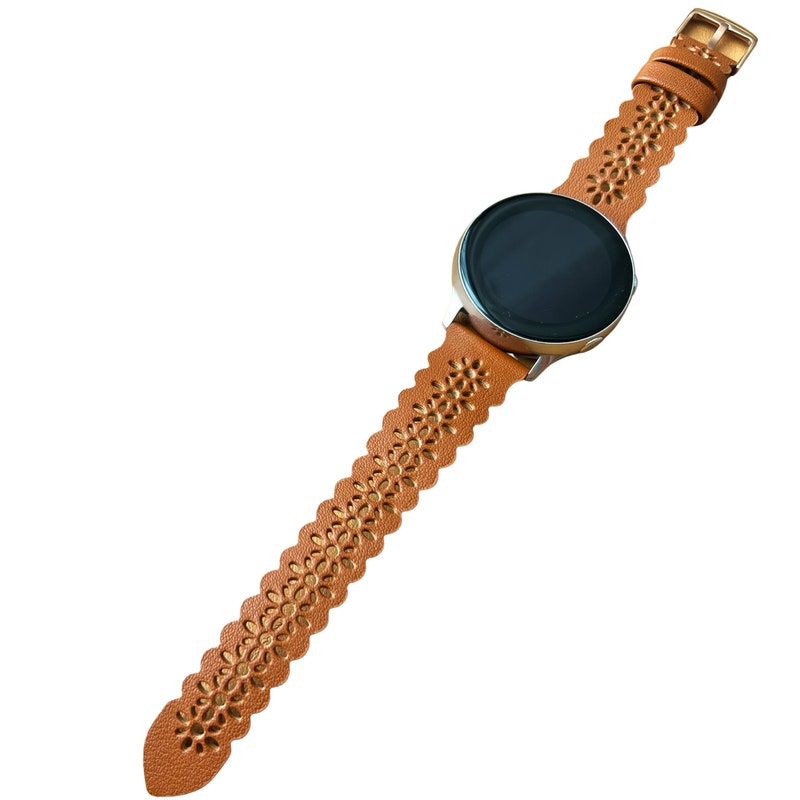Leather Samsung Active 2 Watch Band - Etsy