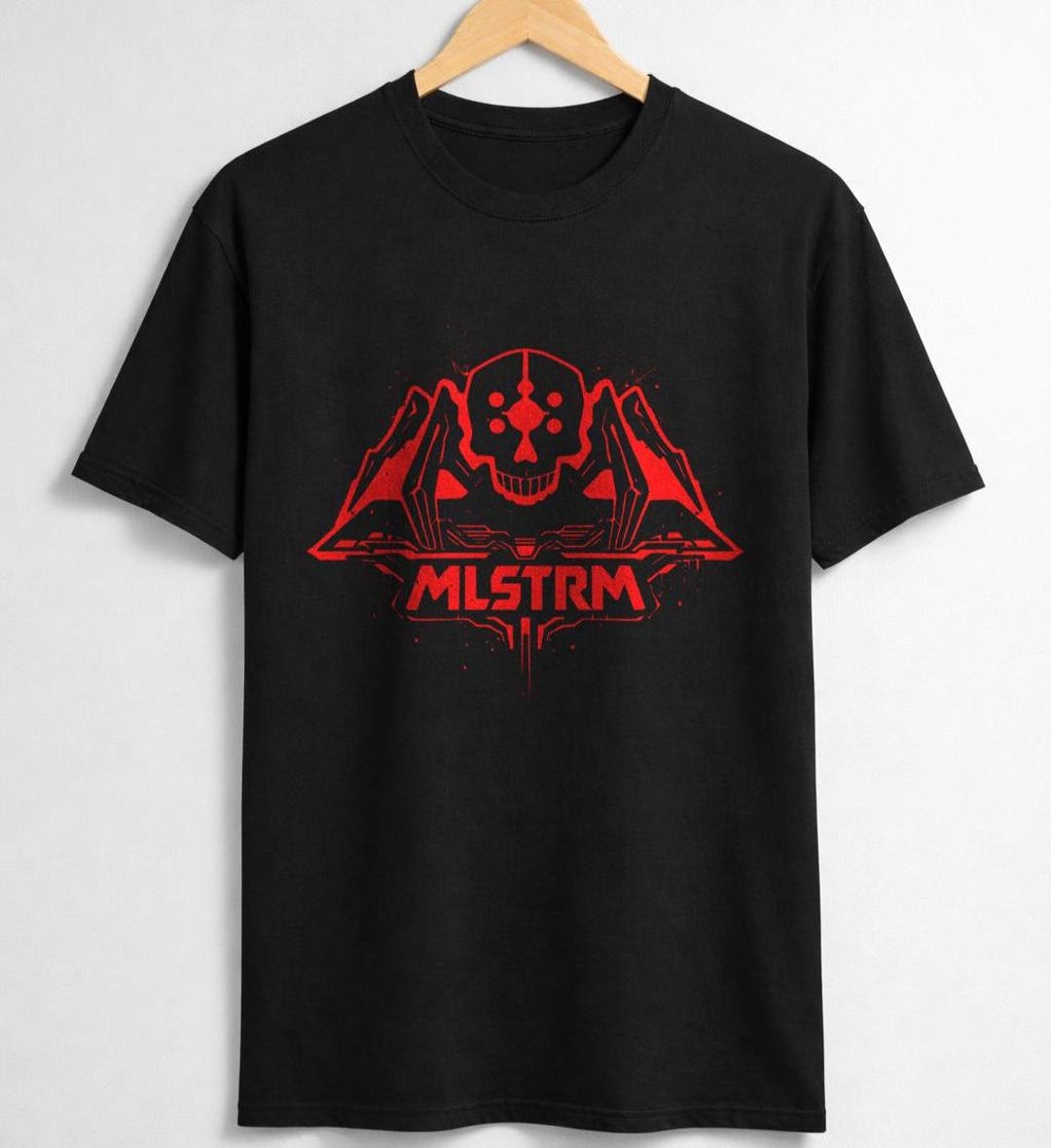 Cyberpunk 2077 Maelstrom Gang Emblem Graphic T-shirt | Streetwear Style ...