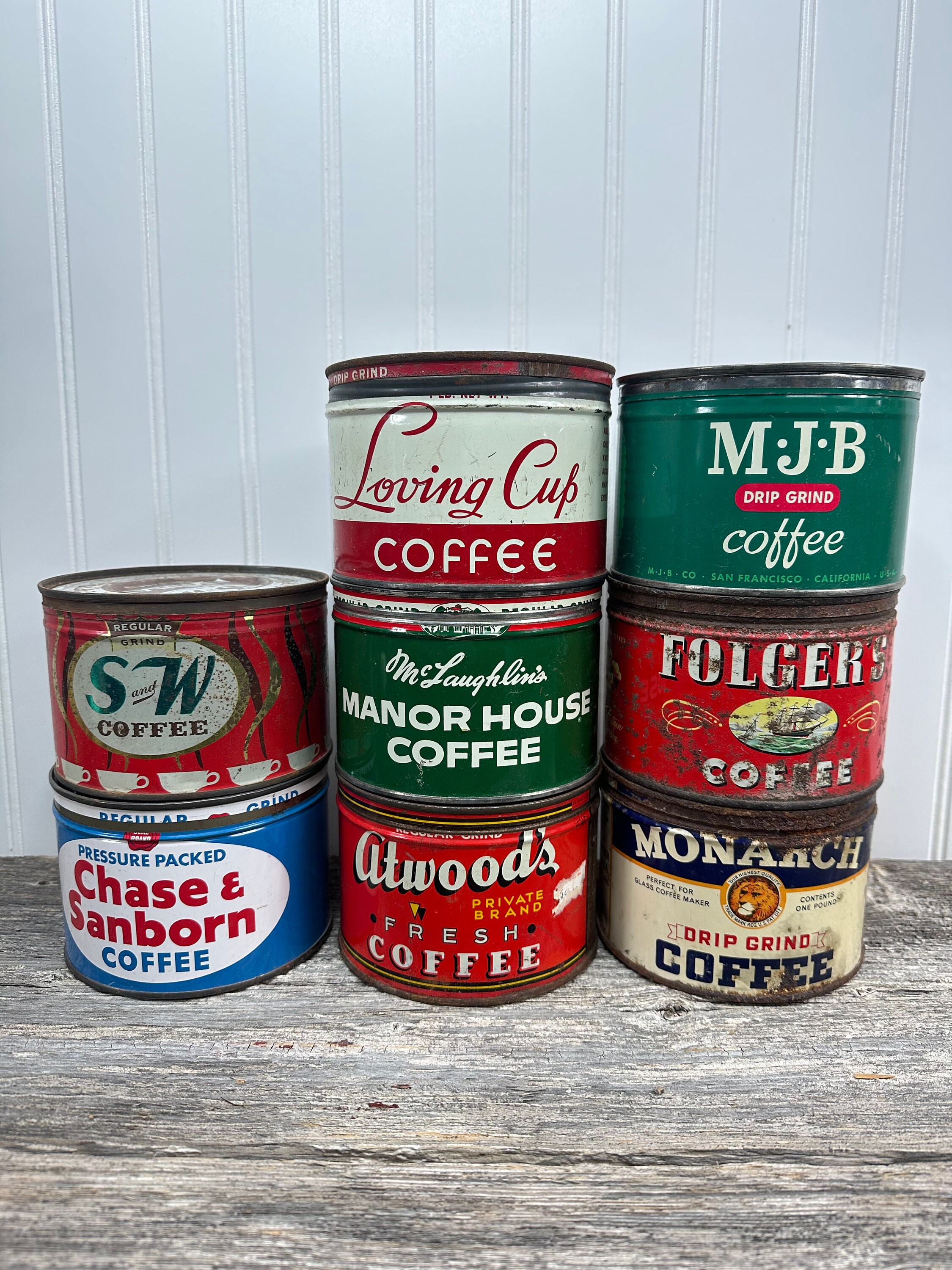 Aluminum Reproduction Vintage Labels