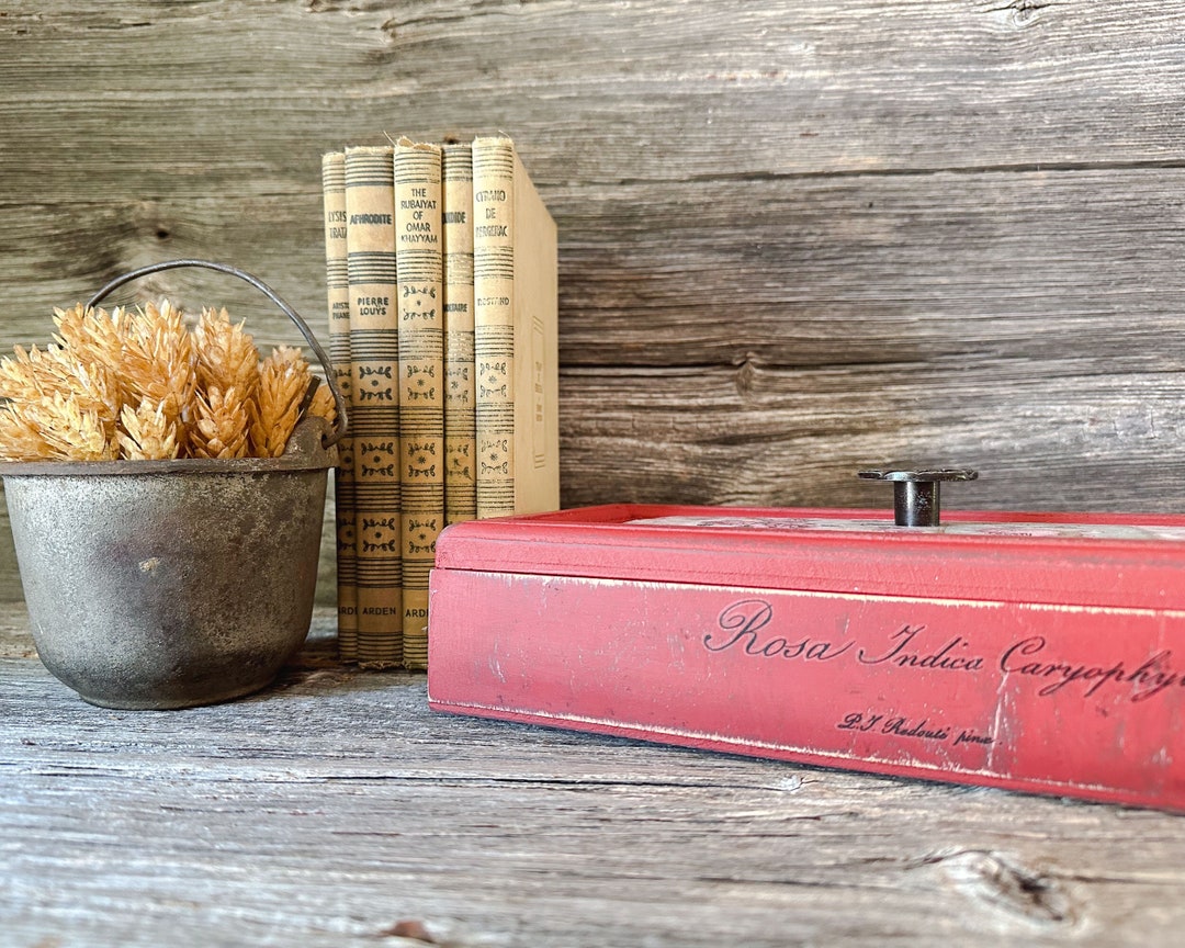 French Country Storage Box, Decorative Jewelry Keepsake Box With Lid ...