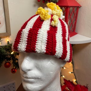 Popcorn Crochet Beanie | Handmade Winter Hat - Etsy