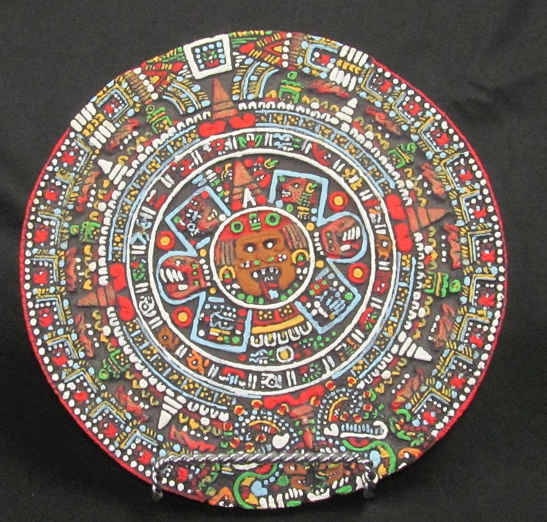 Mexican Mayan Aztec Sun Calendar - Etsy