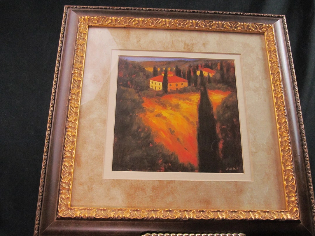 Art of Tuscan, Italy Landscape by James Wiens - Etsy