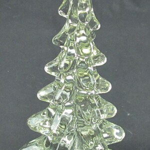 Solid Glass Christmas Tree - Etsy