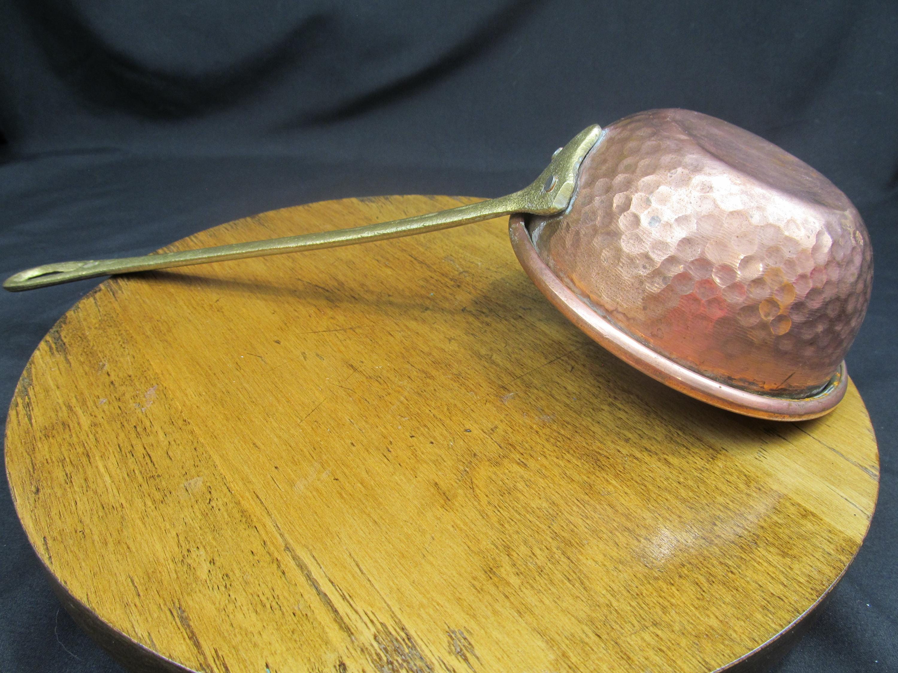 Large Hammered Copper Ladle - Etsy