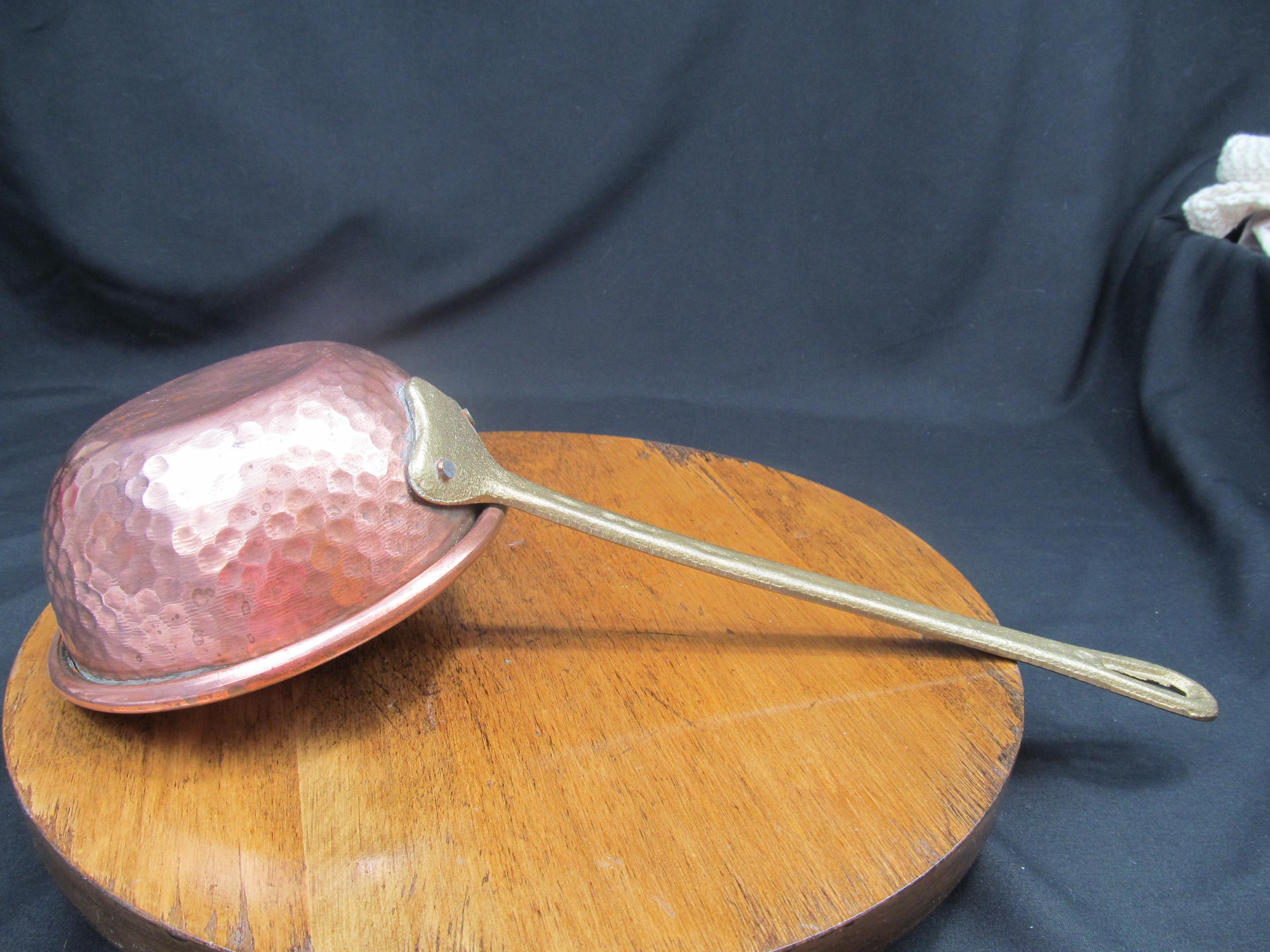 Large Hammered Copper Ladle - Etsy