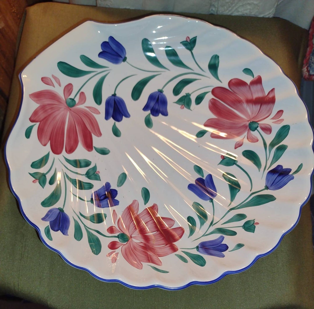 Village Pottery Voranda Pattern Shell Bowl - Etsy