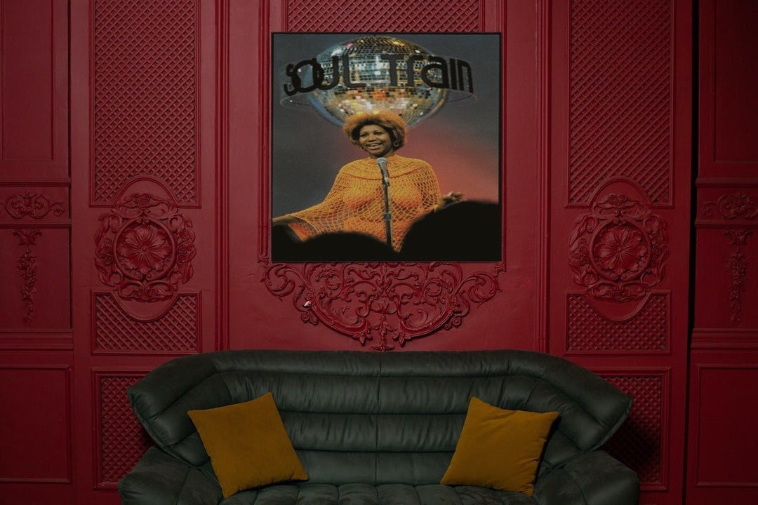 Aretha Franklin Soul Train Classic Poster Queen of Soul Gift Idea the ...