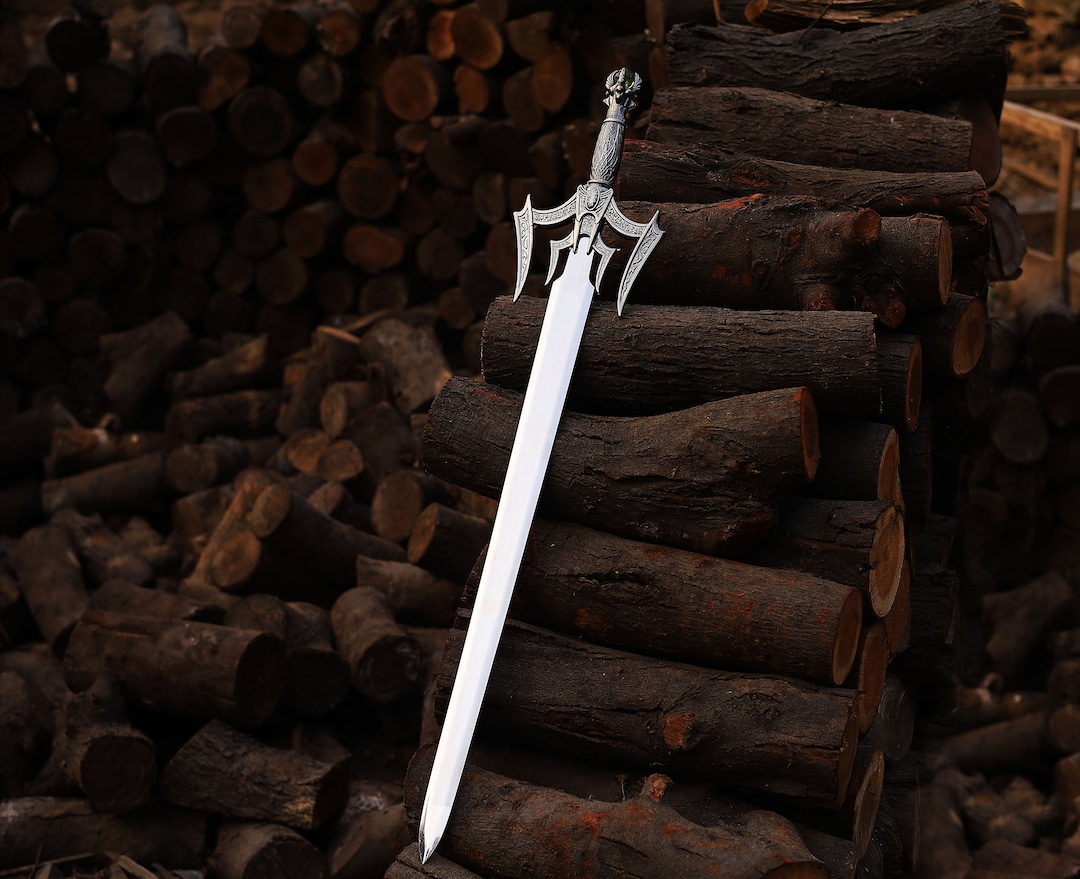 Authentic Hand-forged Viking Sword Replica Norse Collector's Blade With ...