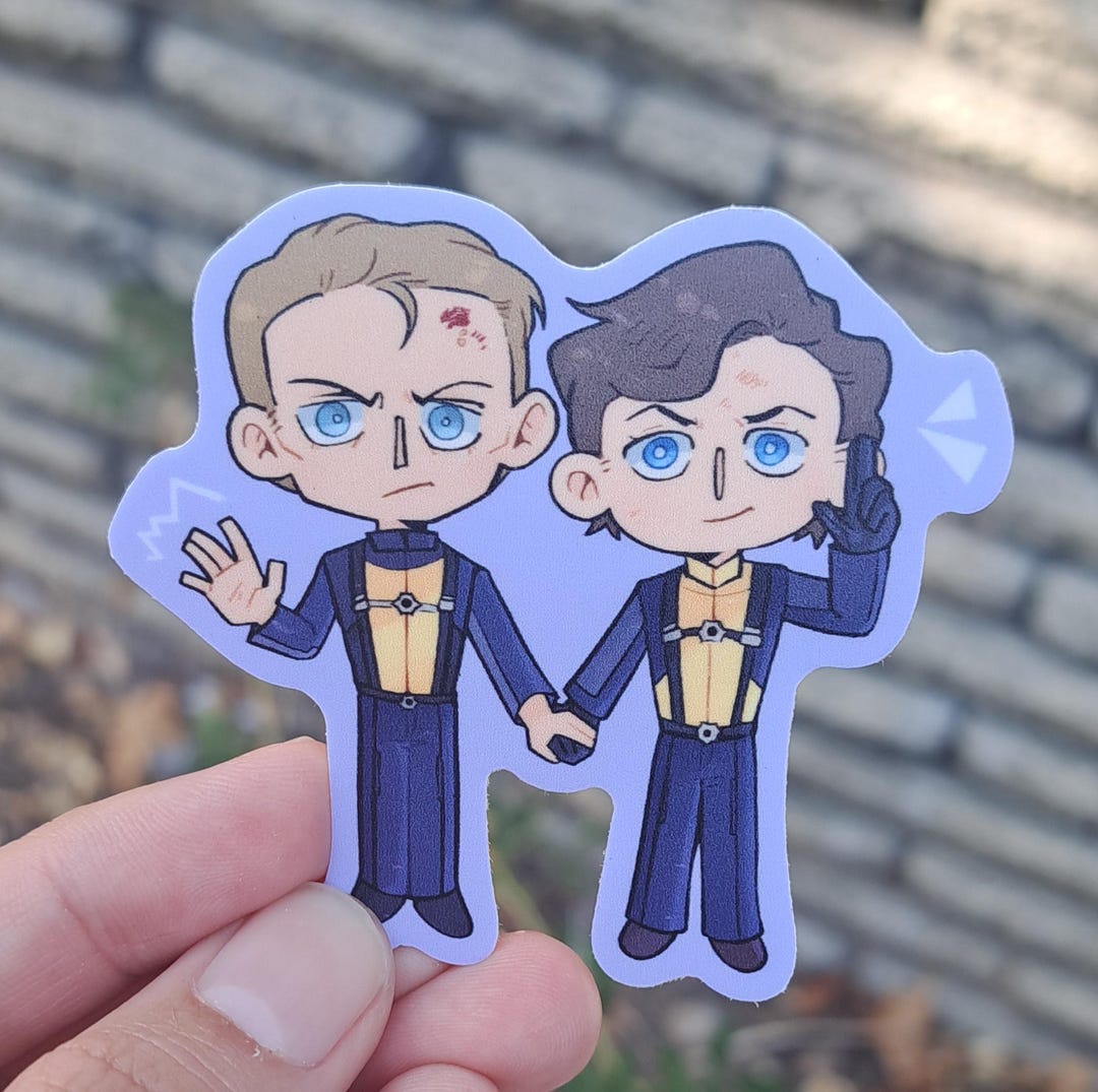 X-men First Class: Cherik Sticker (professor X, Magneto) (charles ...