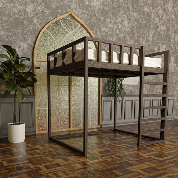 Queen Loft Bed Plans - Etsy