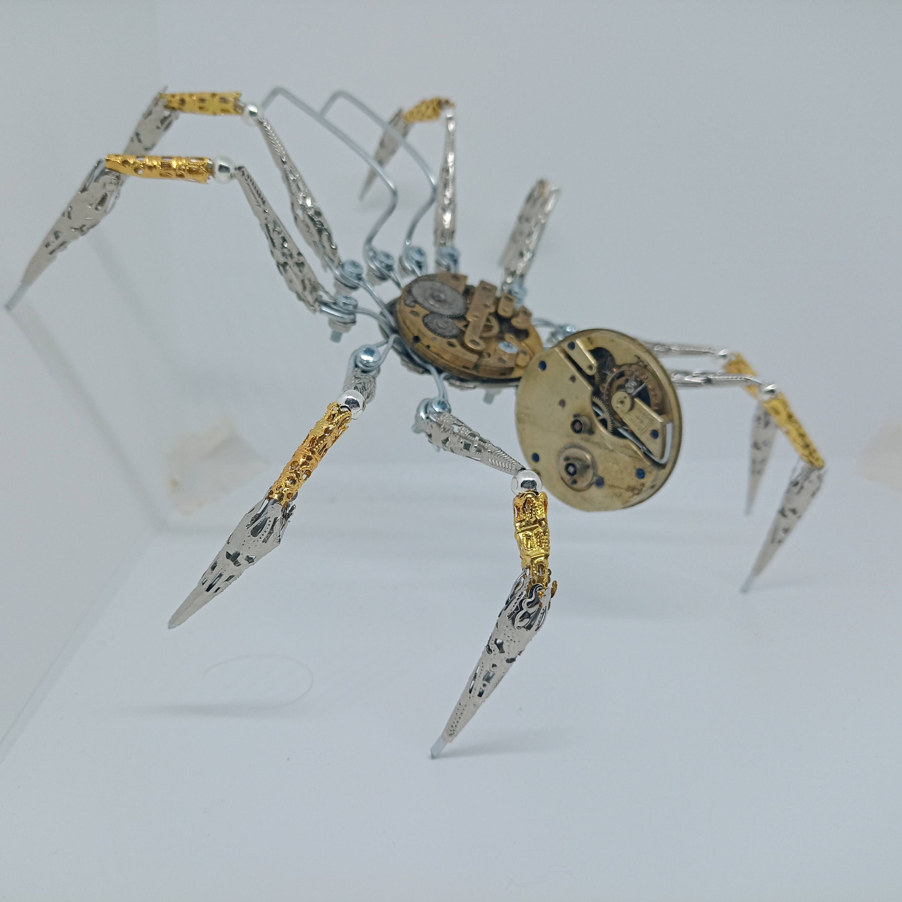Mechanical Steampunk Spider Sculpture Hand Made Art Steampunk - Etsy