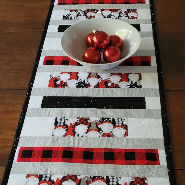 Gnomes Quilted Table Runner Pattern - Etsy