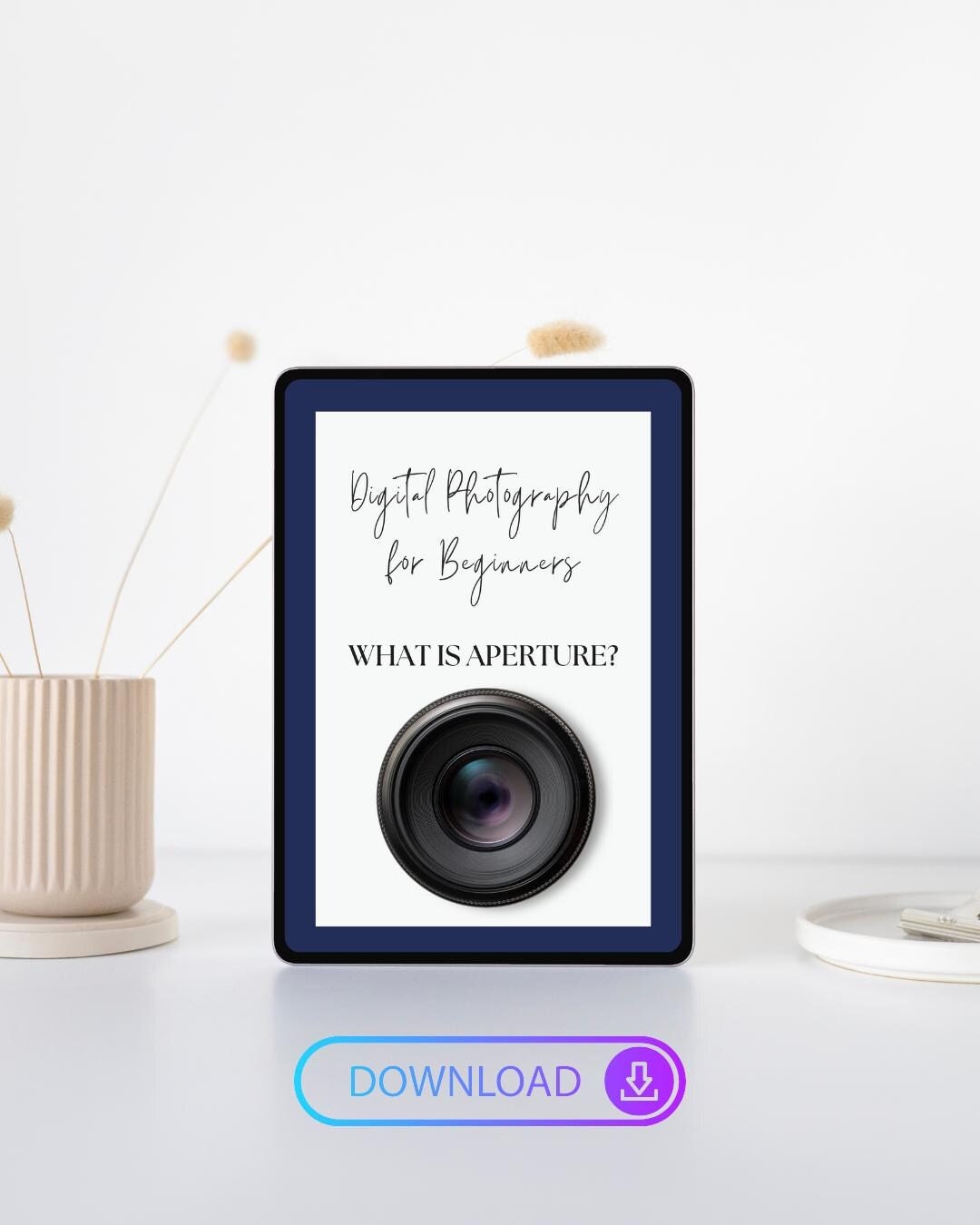 What is Aperture? A Quick Photography Reference Sheet - Etsy