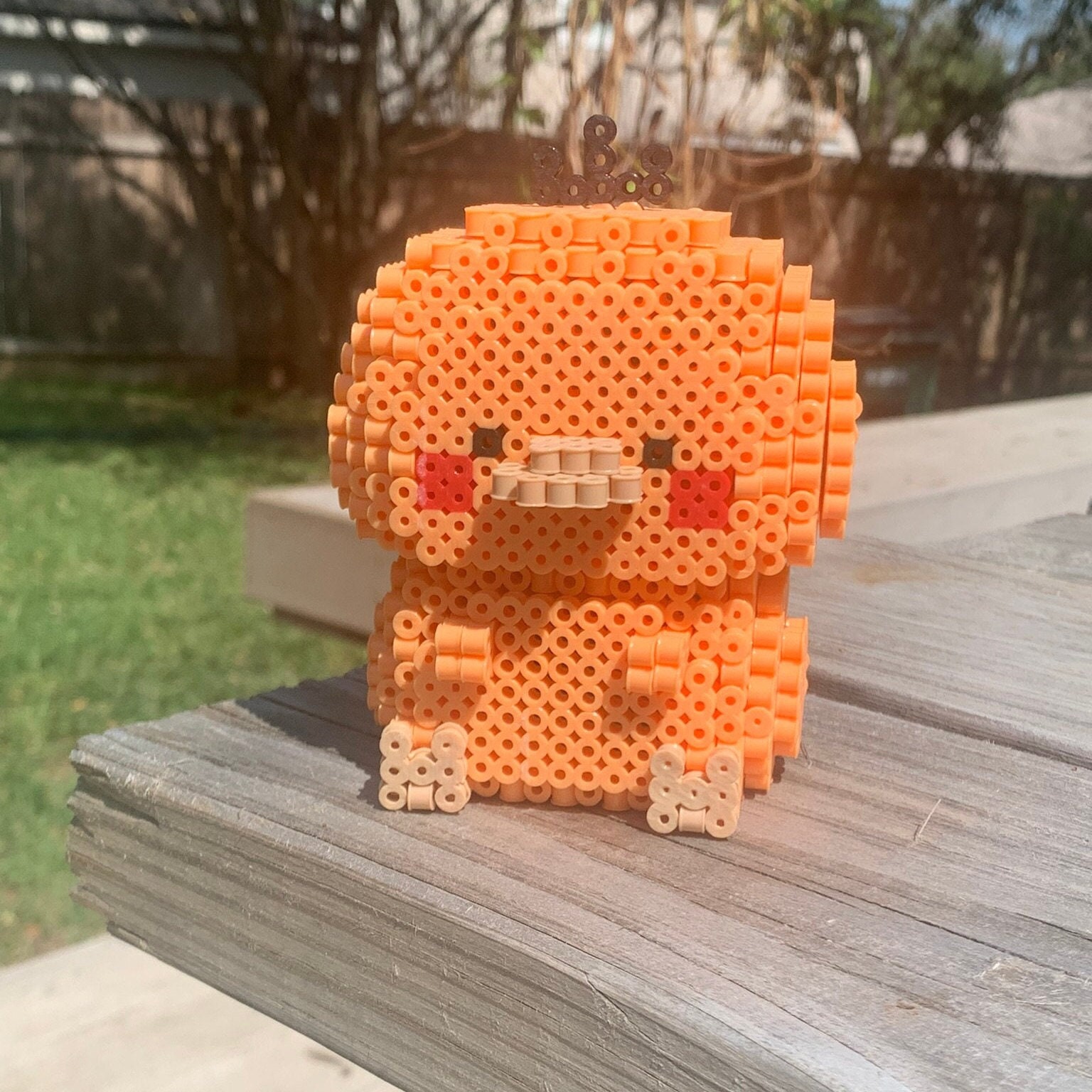3d Psyduck Perler Bead - Etsy 3d Psyduck Perler Bead - Etsy