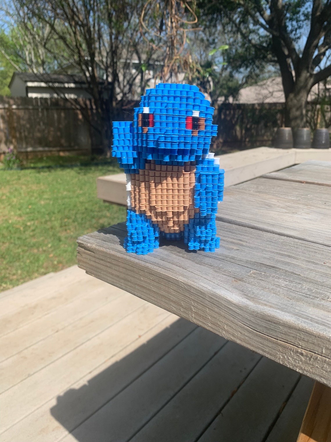 3d Squirtle Perler Bead - Etsy