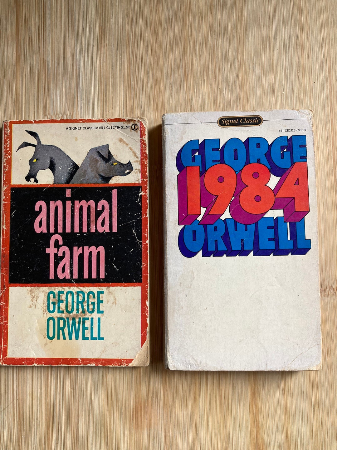 1946 Orwell Animal Farm/ 80s Orwell 1984 /vintage Orwell - Etsy
