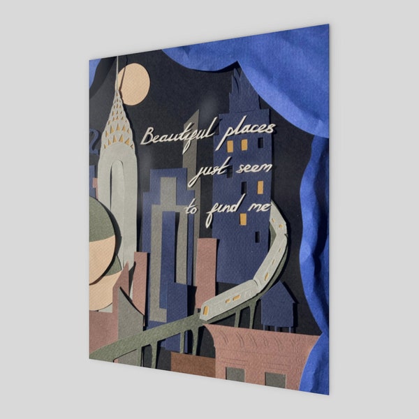 Original Papercut - Etsy