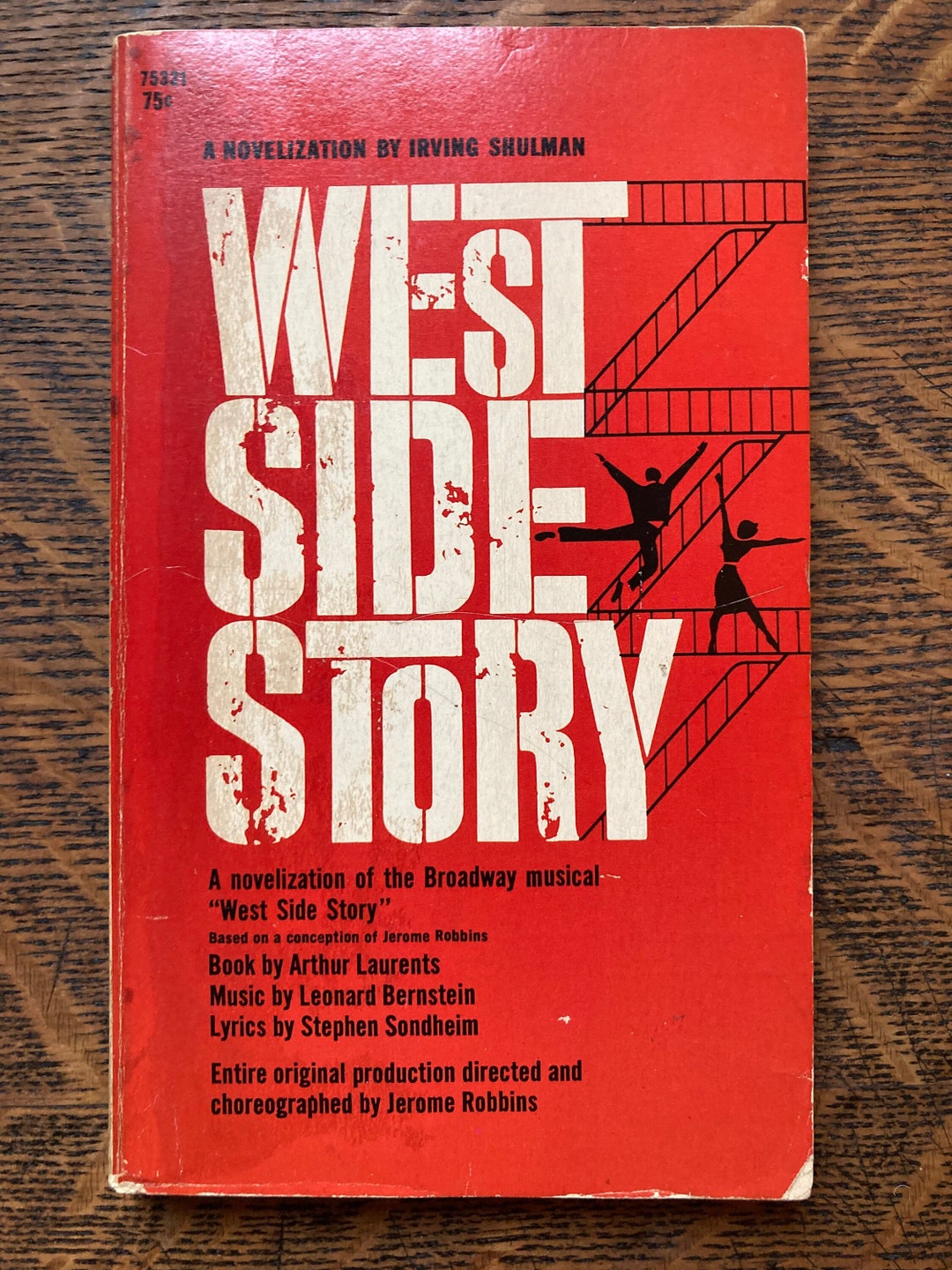 West Side Story by Irving Shulman, 1969 1st Edition, 15th Printing by ...