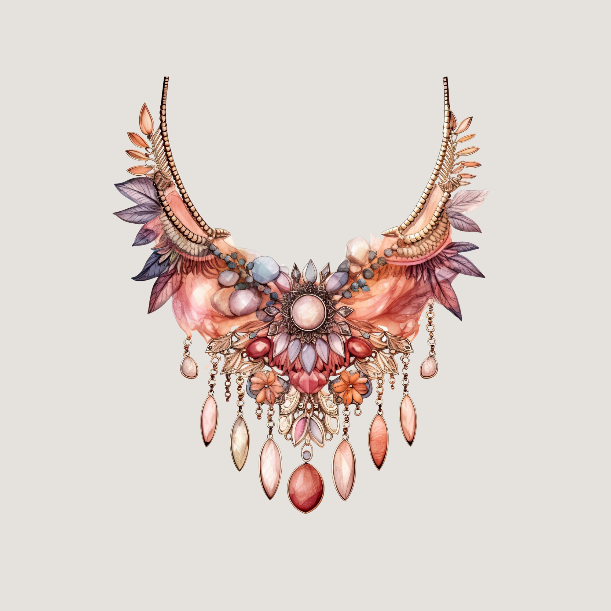 Watercolor Western Boho Clipart Bundle Boho Sublimation Design 31 PNG ...