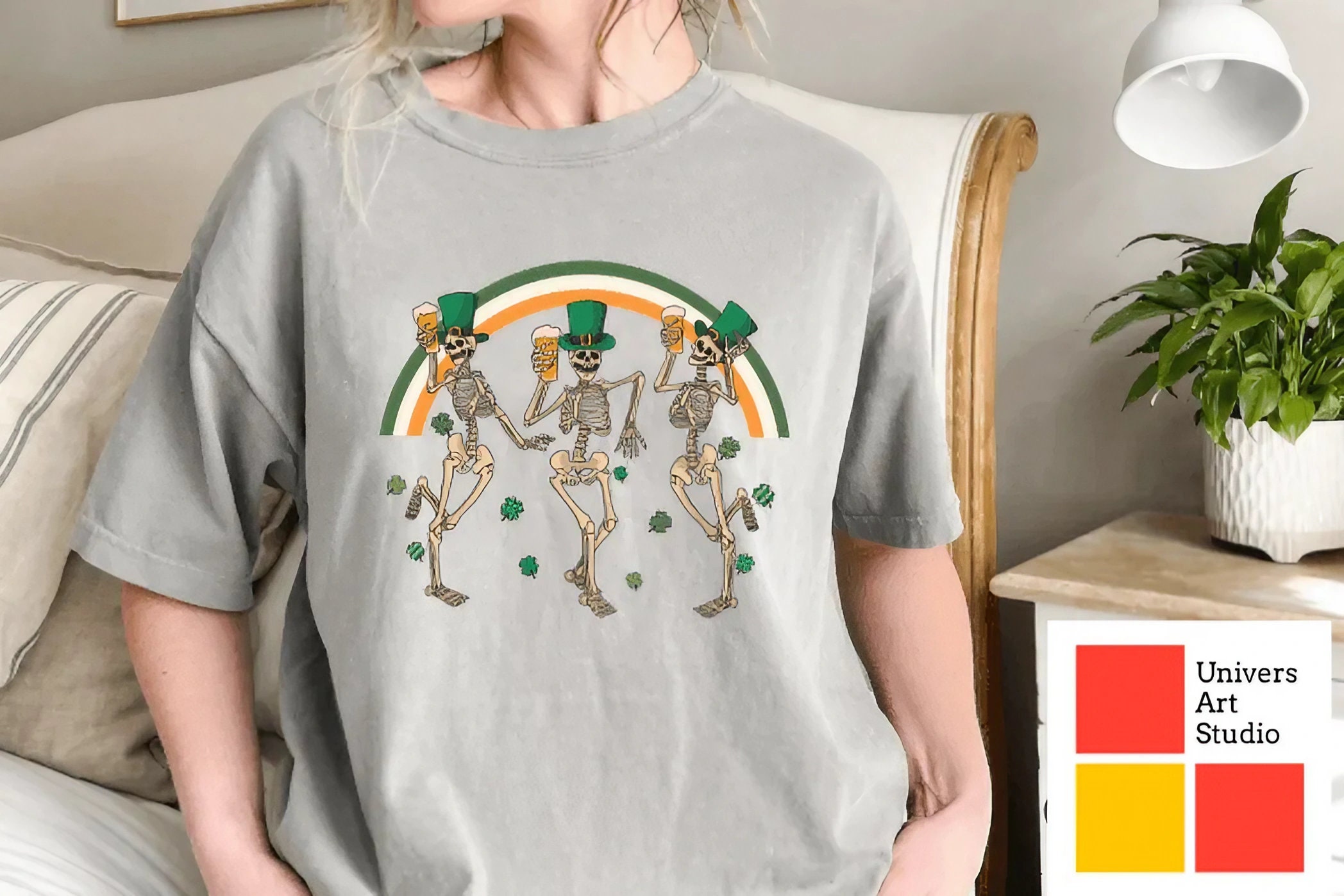 Skeleton St. Patrick's Day PNG Bundle 10 High-resolution Designs - Etsy