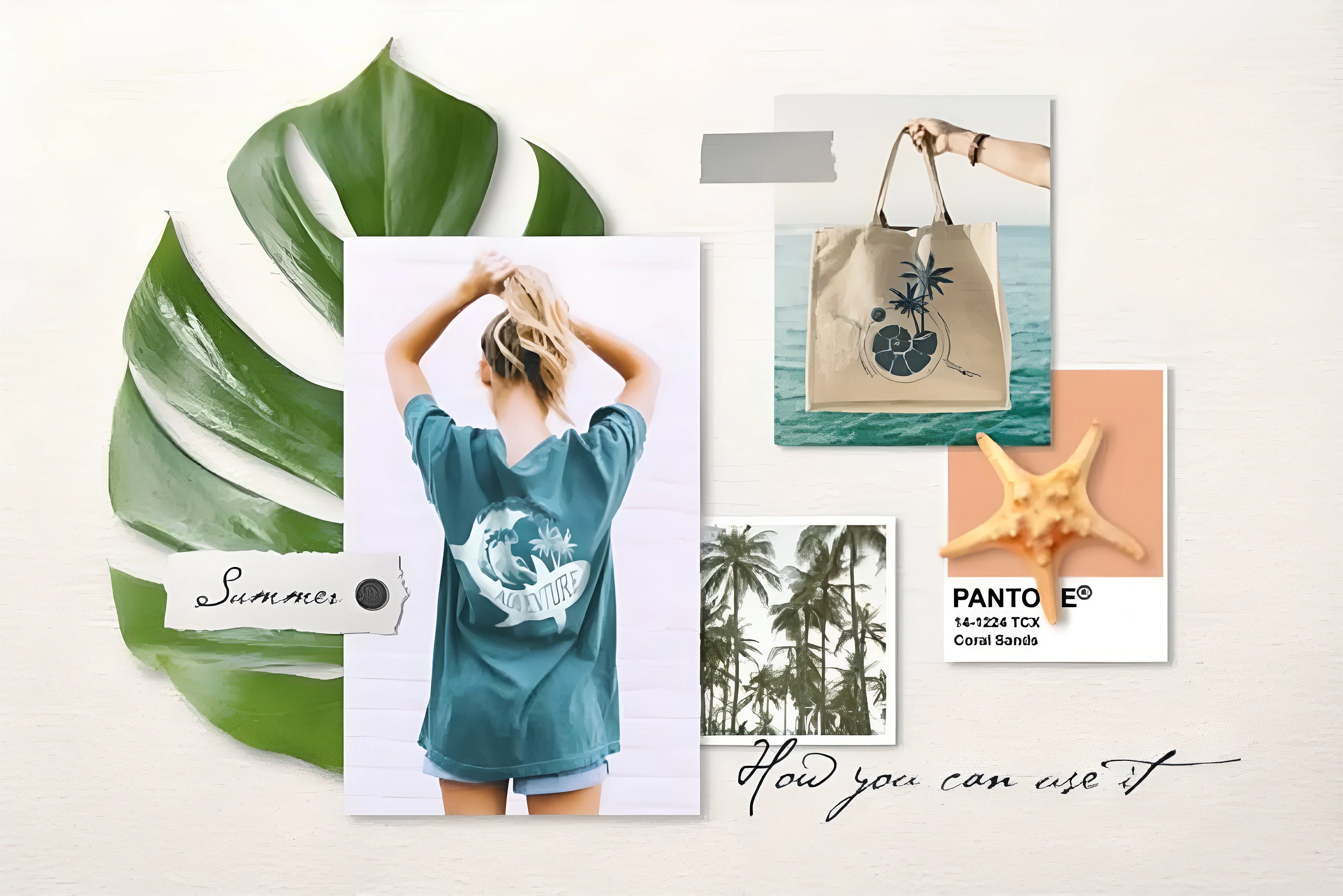 Summer Svg Bundle Set of 50 Geometric Logos, Badges, and Illustrations ...