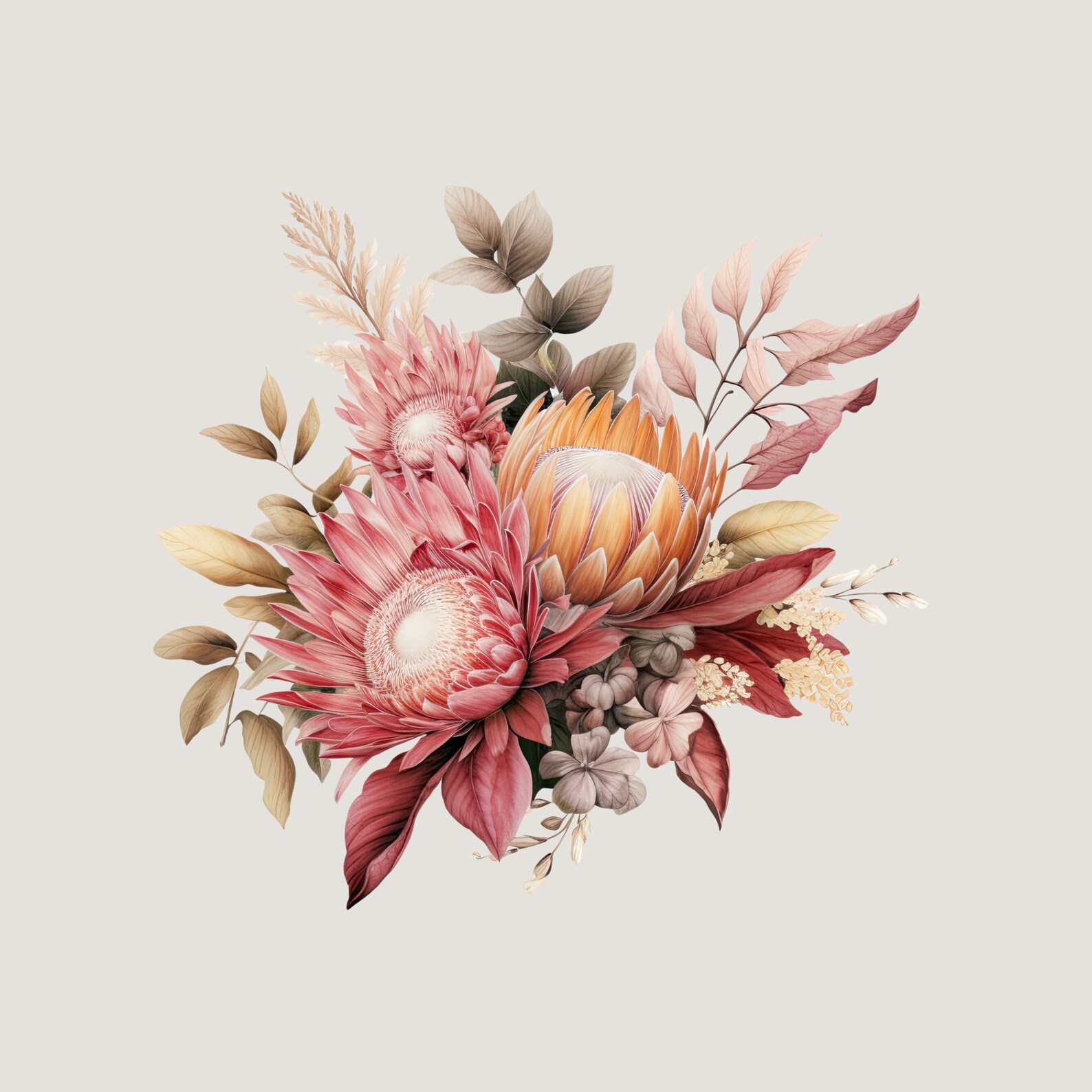 Watercolor Western Boho Clipart Bundle Boho Sublimation Design 31 PNG ...