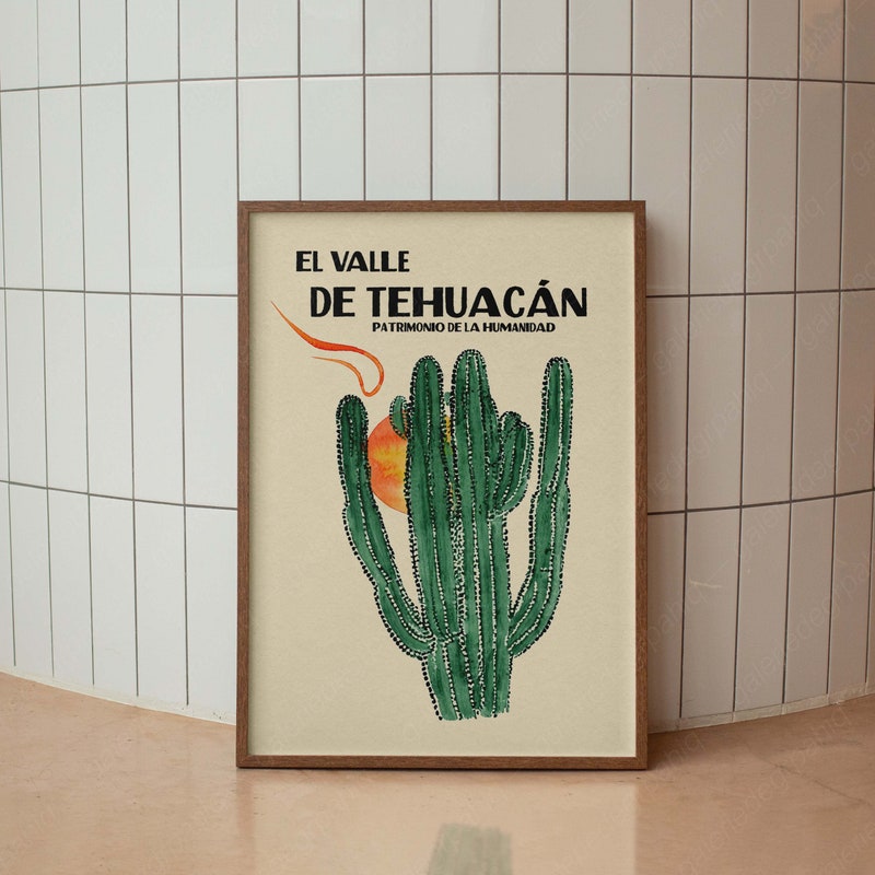 Cactus Poster - Etsy