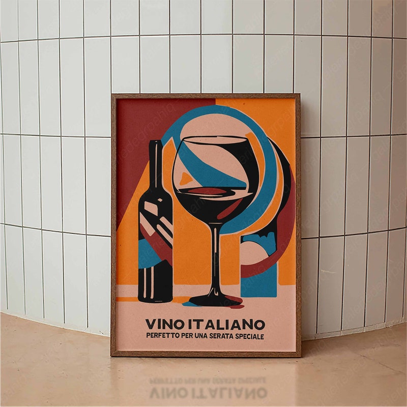 Wine Poster - Etsy