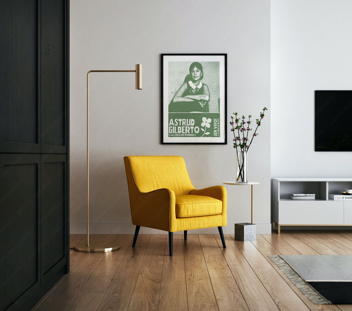 Astrud Gilberto Poster | Girl From Ipanema | Bossa Nova Concert ...