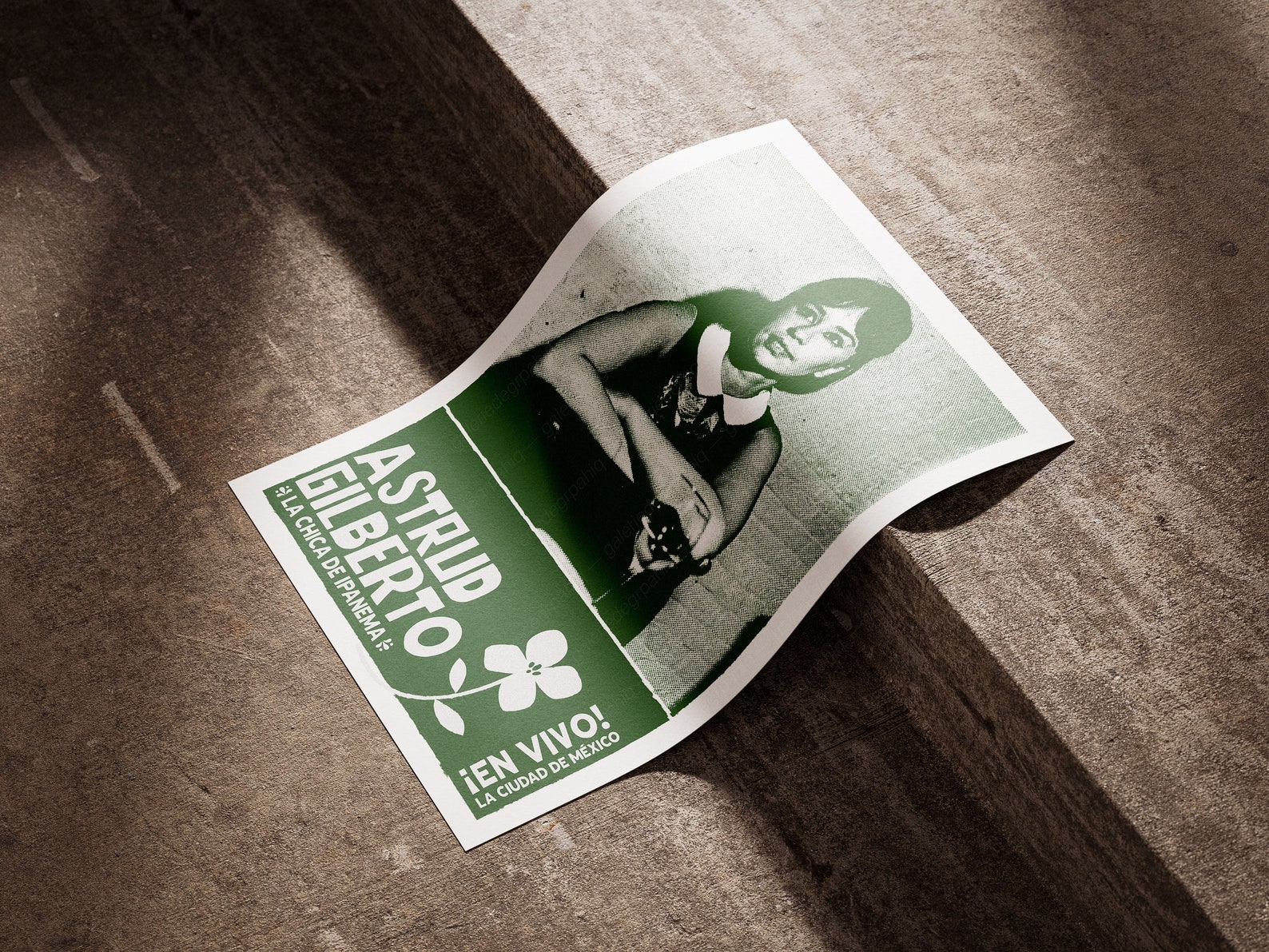 Astrud Gilberto Poster | Girl From Ipanema | Bossa Nova Concert ...