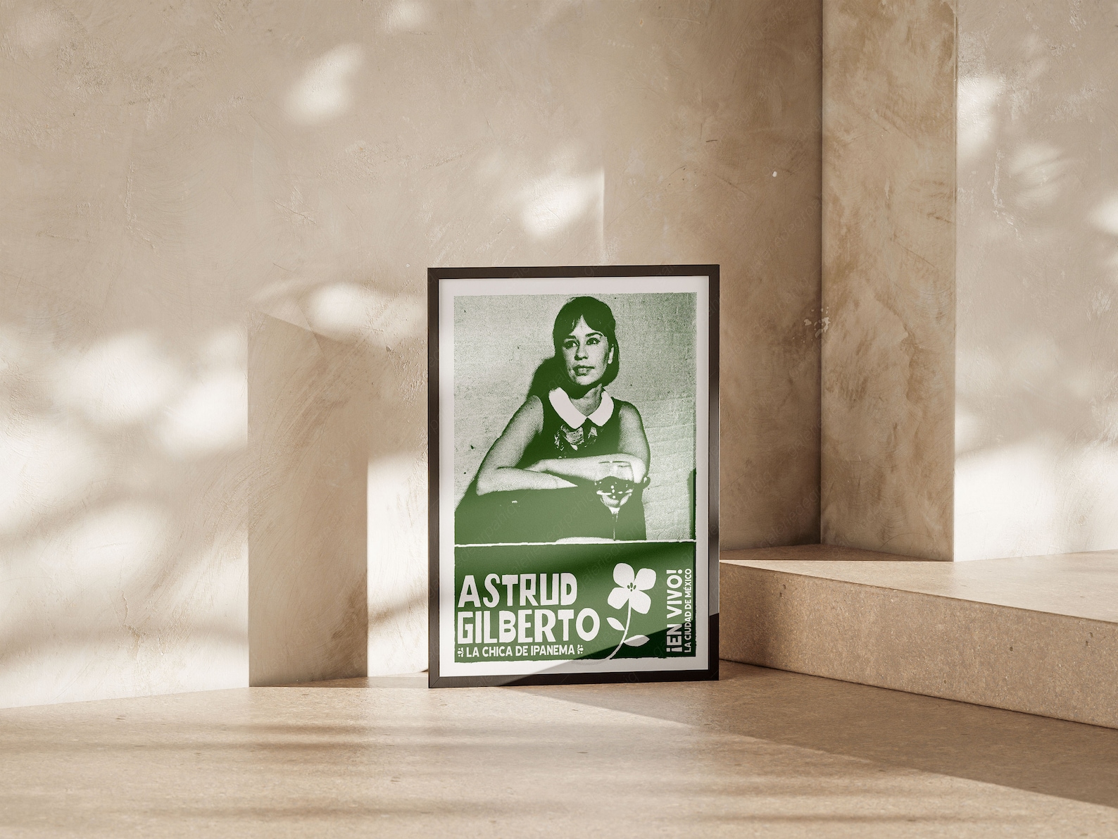 Astrud Gilberto Poster | Girl From Ipanema | Bossa Nova Concert ...