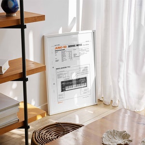 Vintage Roland Juno 60 Synthesizer Poster, Vintage Manual Print ...